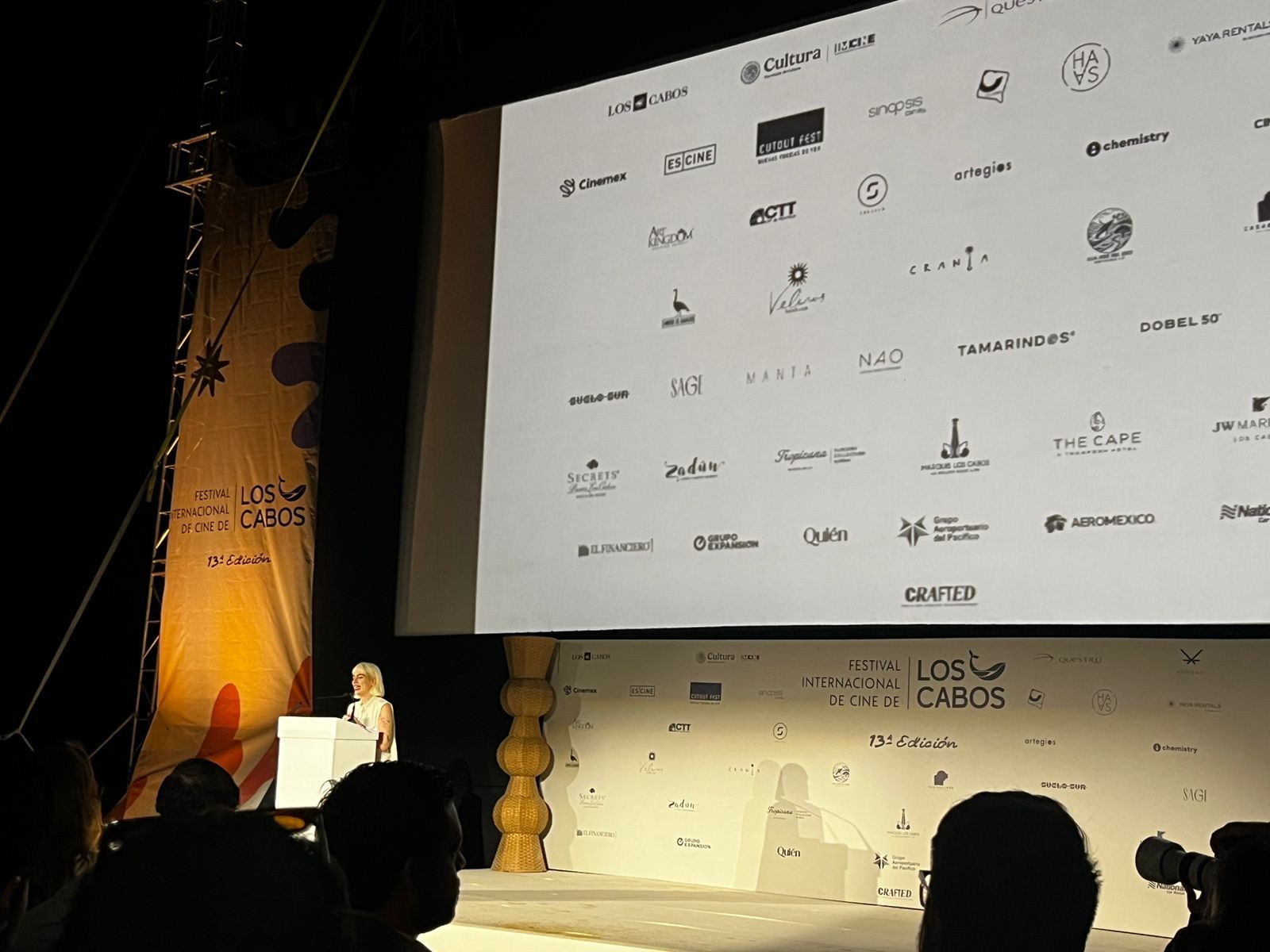Crania Sede Del Inicio Del Festival Internacional De Cine De Los Cabos